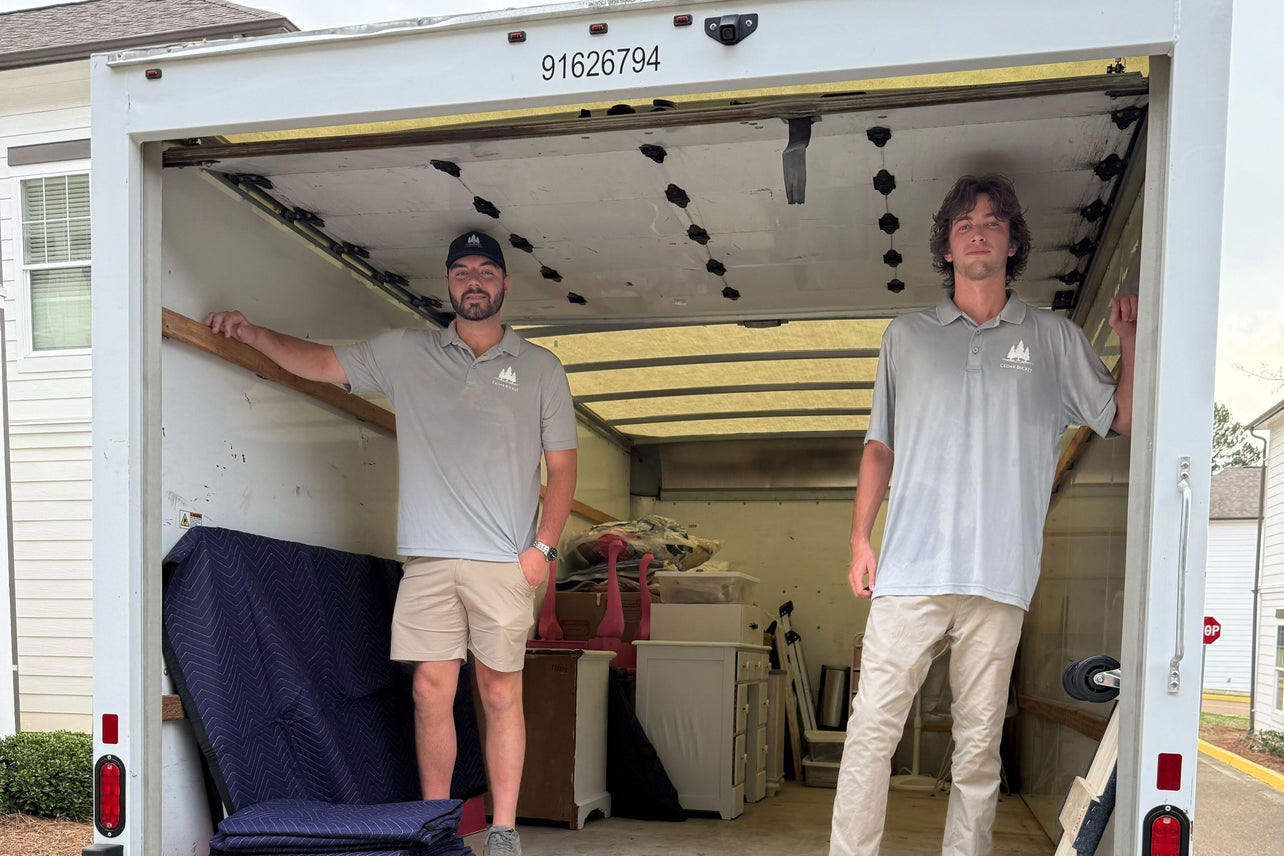 Storage, Consignment and Moving Services-Cedar Bucket Oxford MS